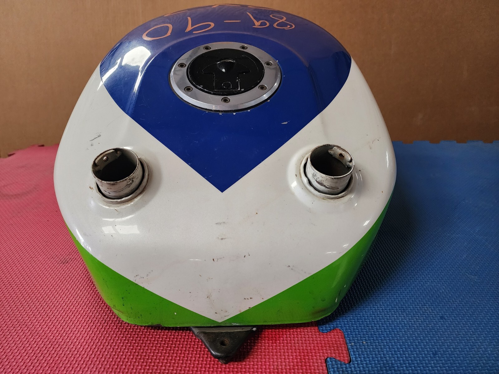 Gas tank fuel petrol Kawasaki Ninja ZX7 89 90 1989 1990 H1 H2 ZX-7 | eBay