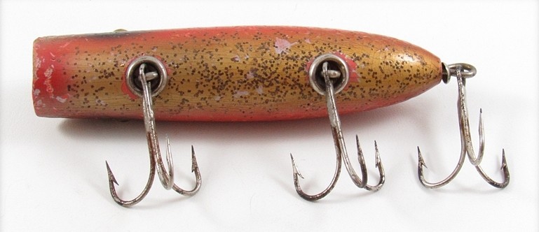 Vintage South Bend Pagin Scale Goldfish Bass Oreno Lure Rare Color Gold ...