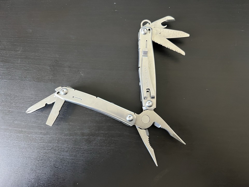 Leatherman Sidekick Multi-Tool, Knife, Pliers, Saw, Stainless | eBay
