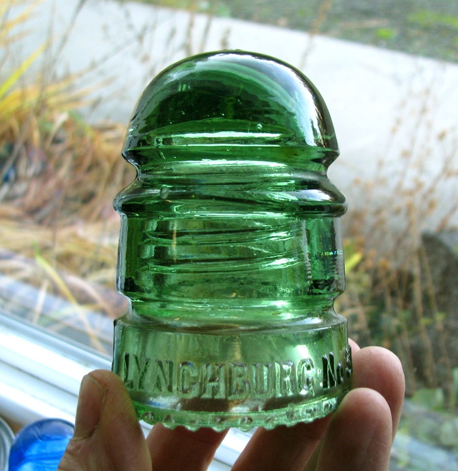 nice Medium Yellow Green LYNCHBURG No 31 / VIRGINIA old telephone line ...