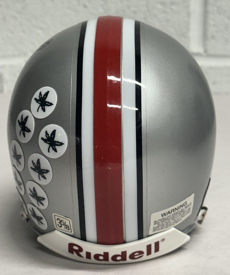 Cris Carter Signed Ohio State Buckeyes Mini Riddell Football Helmet | eBay