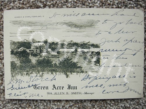 ELIOT ME-MAINE-GREEN ACRE INN-YORK COUNTY-IRA ALLEN B SMITH-LINE ART | eBay