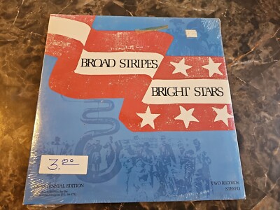 2x LP - Broad Stripes Bright Stars Bicentennial Ed, US Army Navy Marine ...