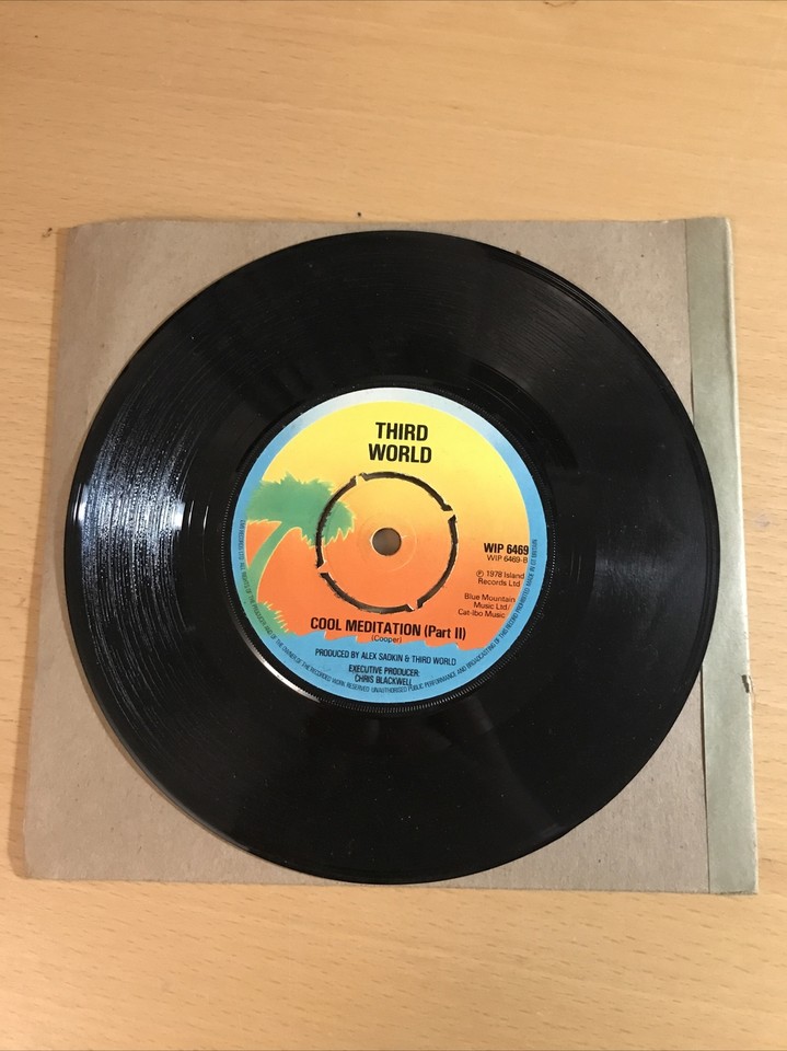 THIRD WORLD Cool Meditation Vinyl 7” Single 1978 Island WIP 6469 | eBay