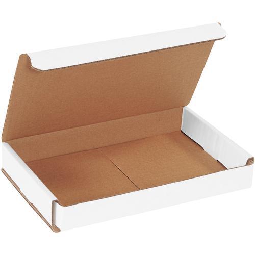 MyBoxSupply 8 x 5 x 1" White Corrugated Mailers, 50 Per Bundle | eBay