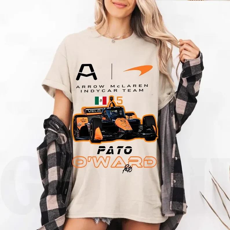 FREESHIP! Pato O'Ward #5 2025 INDY.CAR Racing S-5XL, Pato O'Ward Racing ...