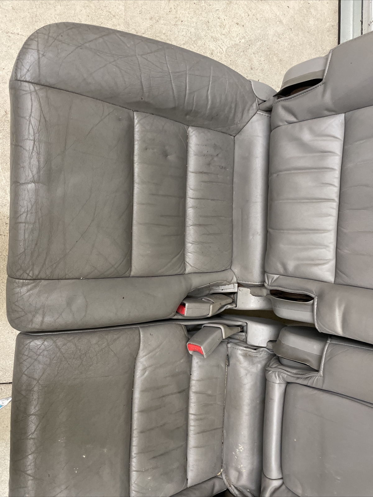 1998-2007 LAND CRUISER LEXUS LX470 REAR SECOND ROW 2ND SEAT GRAY SET ...