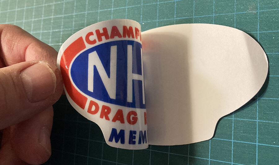 NHRA CHAMPIONSHIP DRAG RACING MEMBER - VINYL WINDOW DECAL STICKER ...