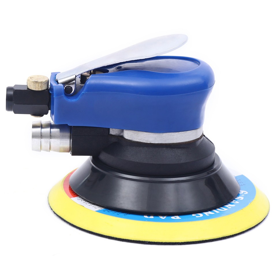 6" Air Body Random Orbital Palm Sander DA Buffing Sanding Pneumatic ...