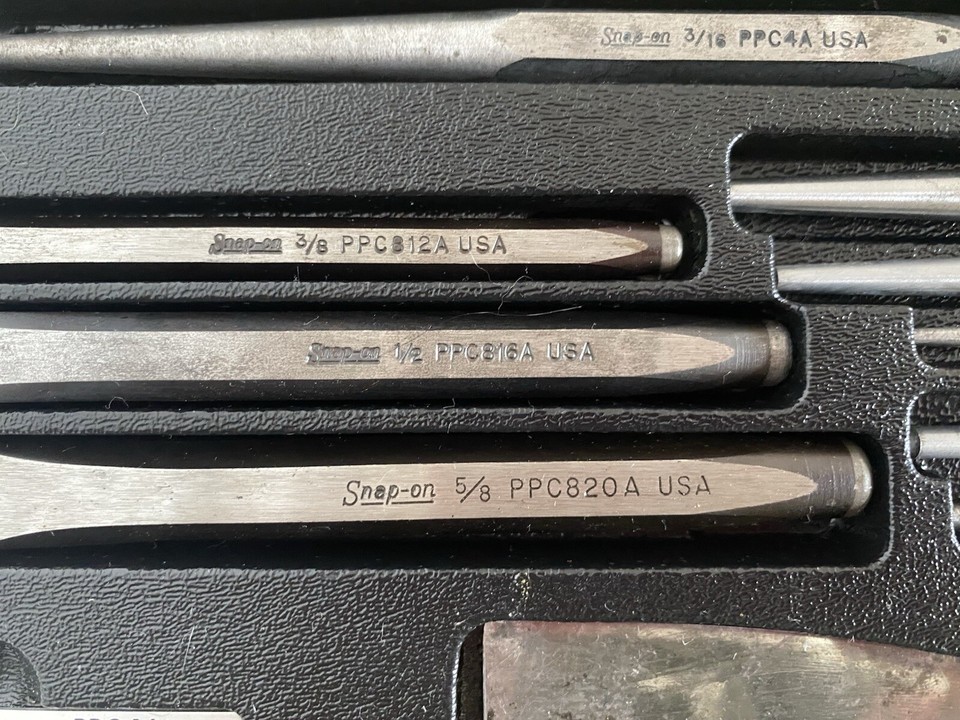 Snap-On Tools 12-piece Punch / Chisel & Scraper Set - #PAK43066 | eBay