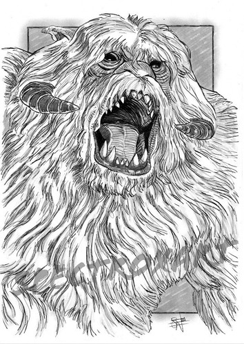 STAR WARS ORIGINAL ART "Wampa" by Spectroxart | eBay