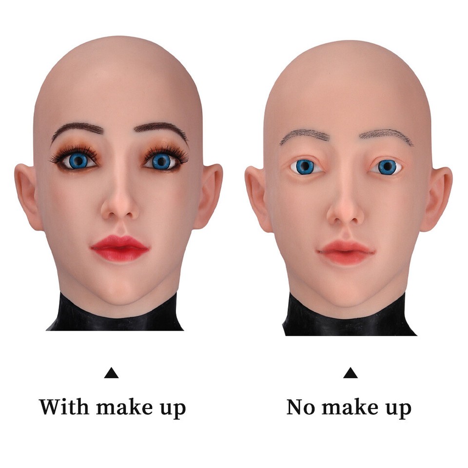 Dokier Realistic Silicone Female Mask Disguise Cosplay Crossdresser ...