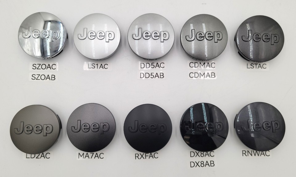 OEM Jeep 2.5" Matte Black Center Cap - 1LB77TRMAC/1LB77RXFAC | eBay