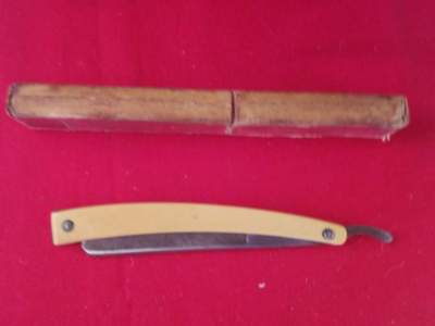 VINTAGE UNION CUTLERY CO. "SPIKE" STRAIGHT RAZOR with Case | eBay