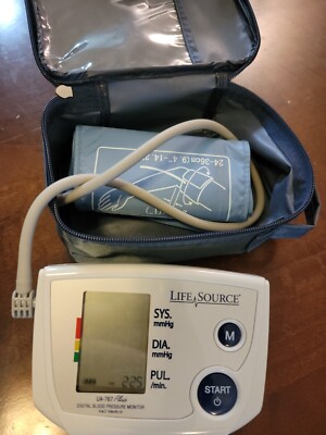 LifeSource UA-767PV Upper Arm Digital Blood Pressure Testing Device ...