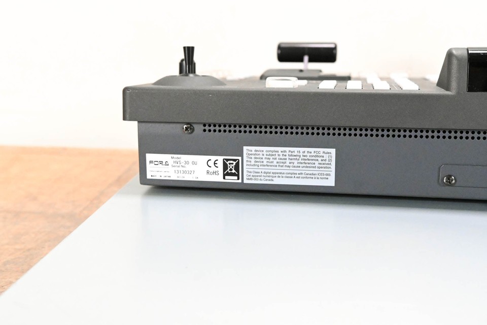 For.A HVS-300HS 1 M/E HANABI HD/SD Portable Digital Video Switcher ...