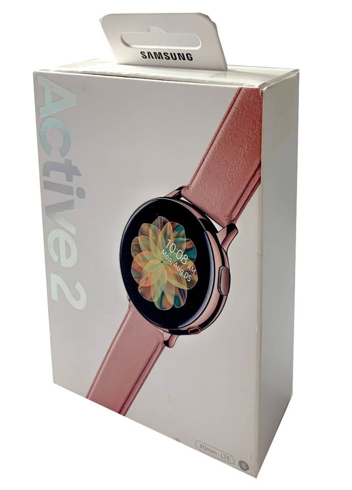 Samsung Galaxy Watch Active2 Stainless Steel LTE GSM Unlocked SM-R825U ...