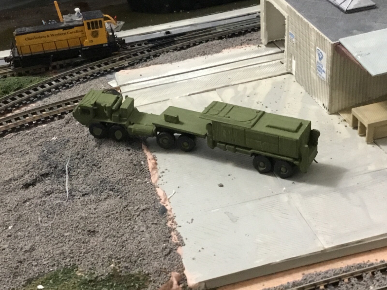 N SCALE MILITARY ARMY PATRIOT MISSLE ROCKET RADAR UNIT 3D PRINT ...