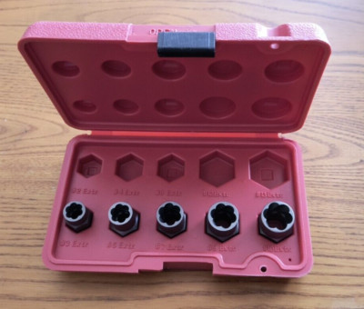 Craftsman 5 Pc #3 #5 #7 #9 #10 EXT Bolt Nut Remover Nut Extractor ...
