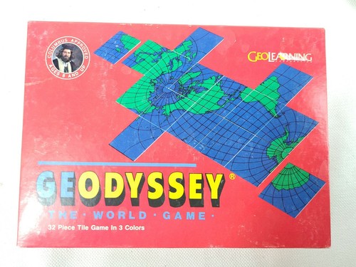 Geodyssey The World Game by GeoLearning 1987 Educational Game ...