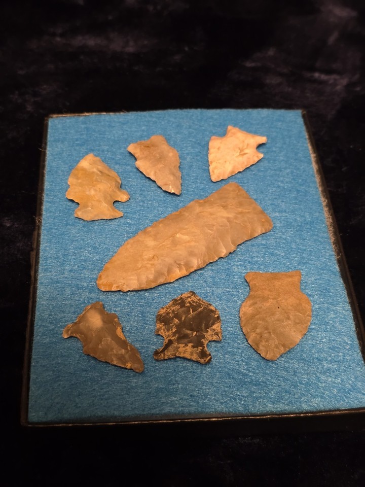 Authentic Arrowheads Native American Artifacts "Read Description" | eBay