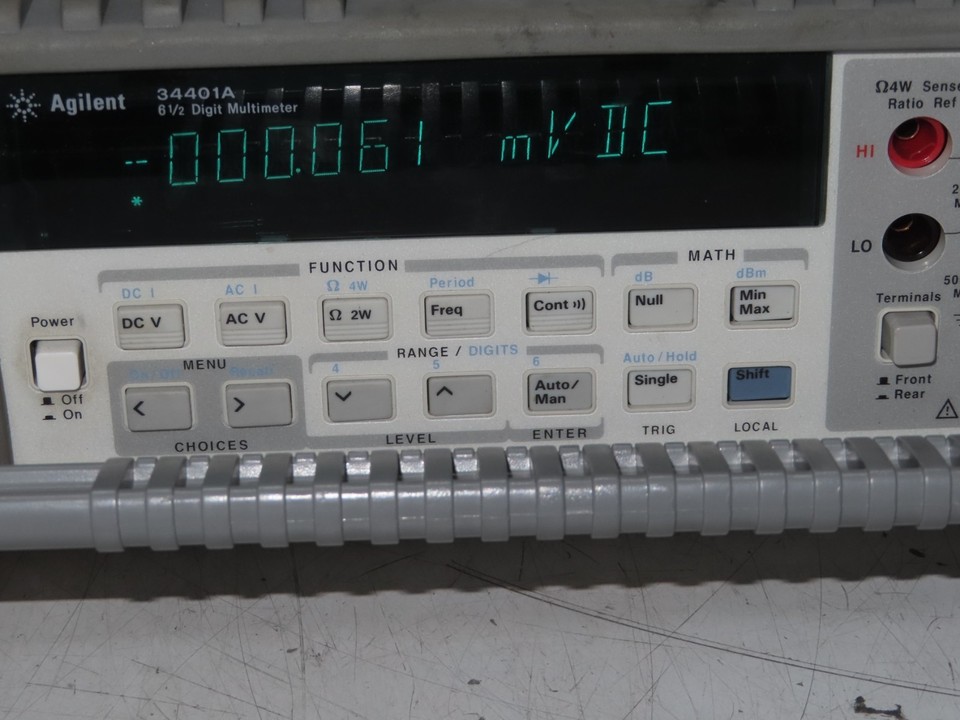 HP / Agilent 34401A Digital Multimeter 6½ Digit Tested | eBay