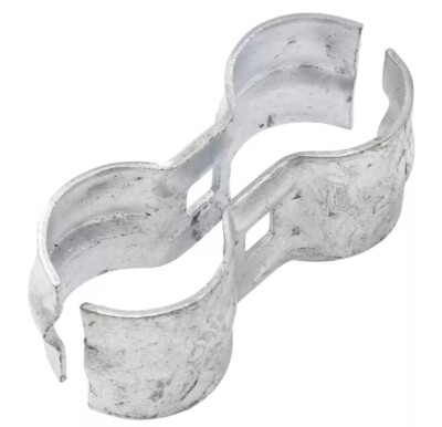 Chain Link Fence Panel Clamps/Kennel Clamps 1-3/8" x 1-3/8" - 8 Pack | eBay