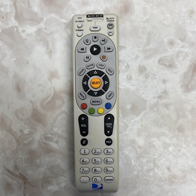 Direct TV Remote RC65 Universal IR HD DVR White Black Tested & Working ...