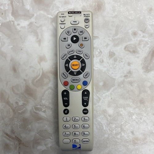 Direct TV Remote RC65 Universal IR HD DVR White Black Tested & Working ...
