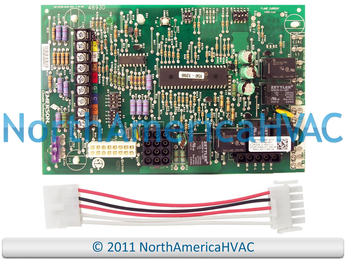OEM Goodman Amana Furnace Control Circuit Board Replaces Emerson 50V51 ...