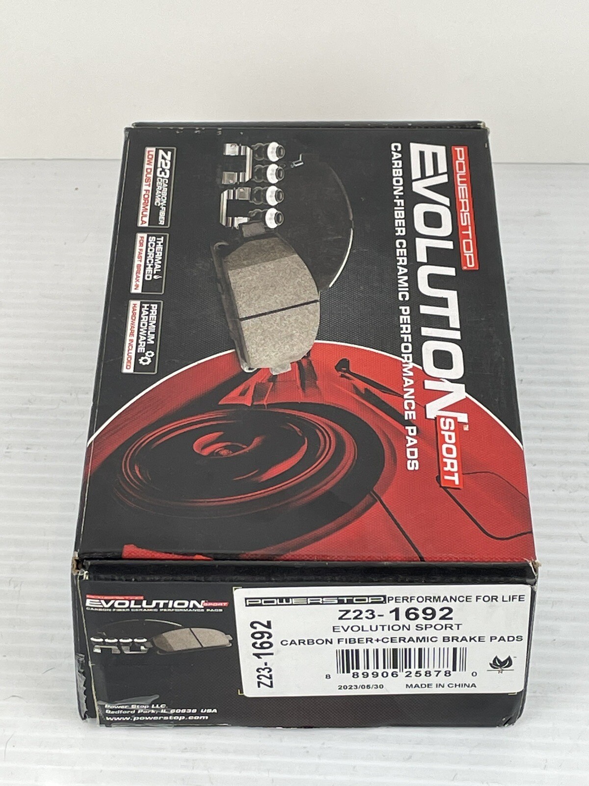 PowerStop Z23-1692 - Z23 Evolution Sport Brake Pad Set with Hardware | eBay
