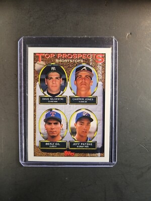 Chipper Jones 1993 Topps Top Prospects #529 Atlanta Braves (J1) | eBay