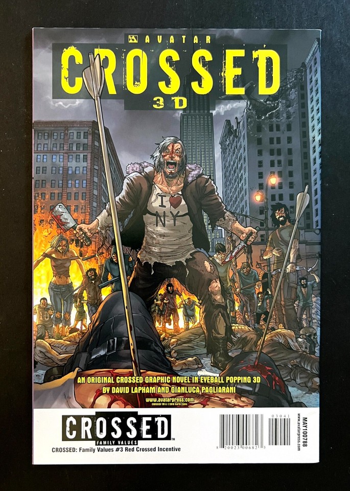 Crossed: Family Values #3 Hi-Grade Red Retailer Incentive Variant ...