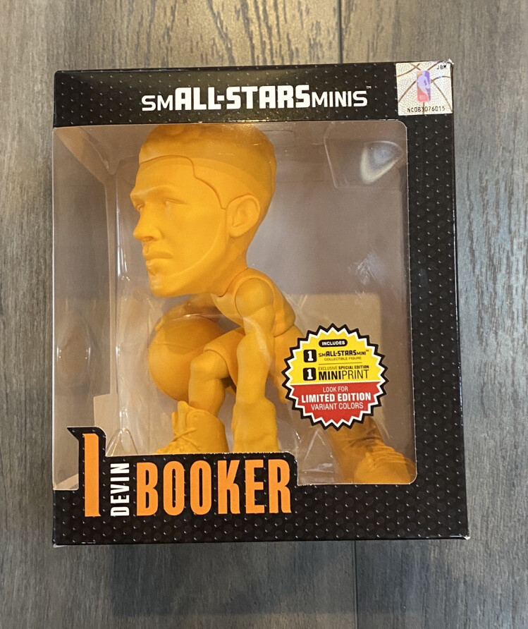 NBA SmALL-STARS Minis Devin Booker Yellow Super Rare. Phoenix Suns NEW ...