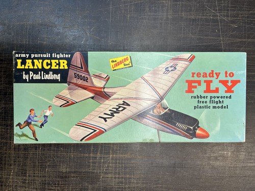 VINTAGE PAUL LINDBERG FF MODEL AIRPLANE KIT | eBay
