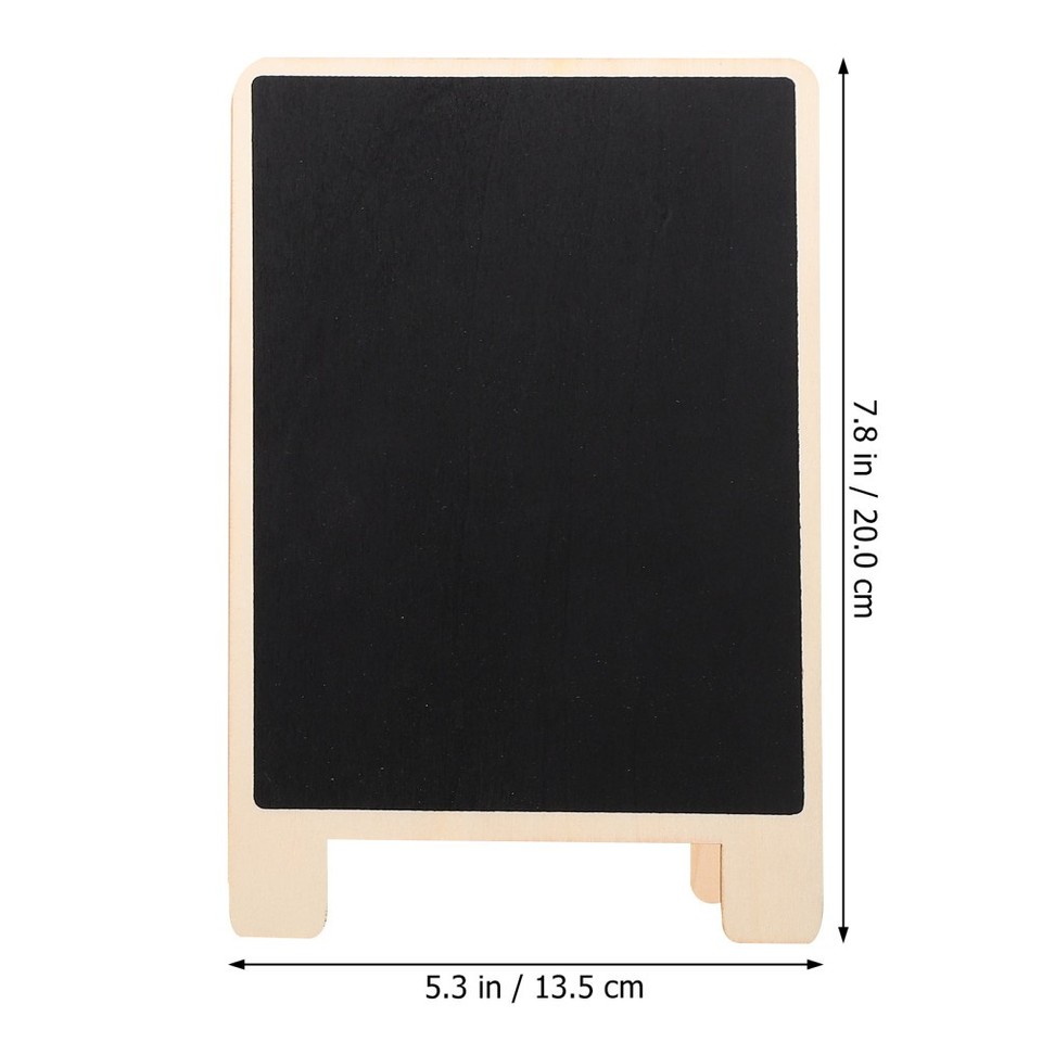 2 Pcs Writing Board Double Sided Blackboard Signs Notice Chalkboard ...