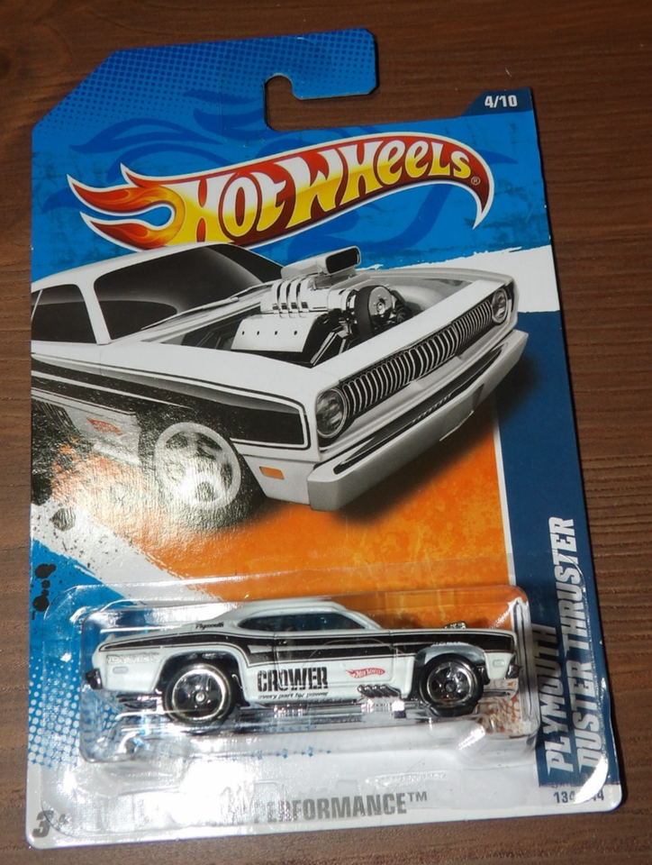 2X - 2011 Hot Wheels HW Performance - Plymouth Duster Thruster - White ...