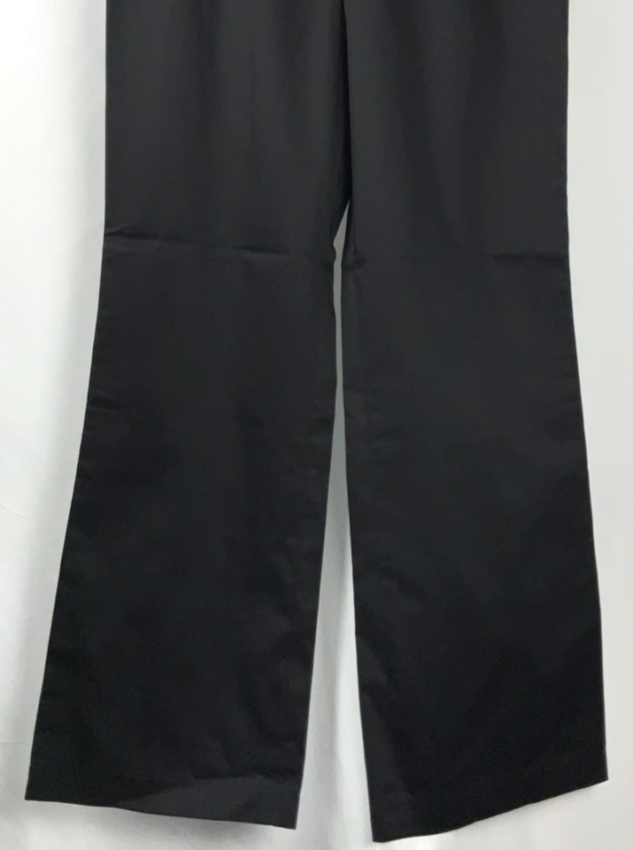 VEX Black Straight Leg Pants with Contrasting Pink Stitching Women’s Sz ...