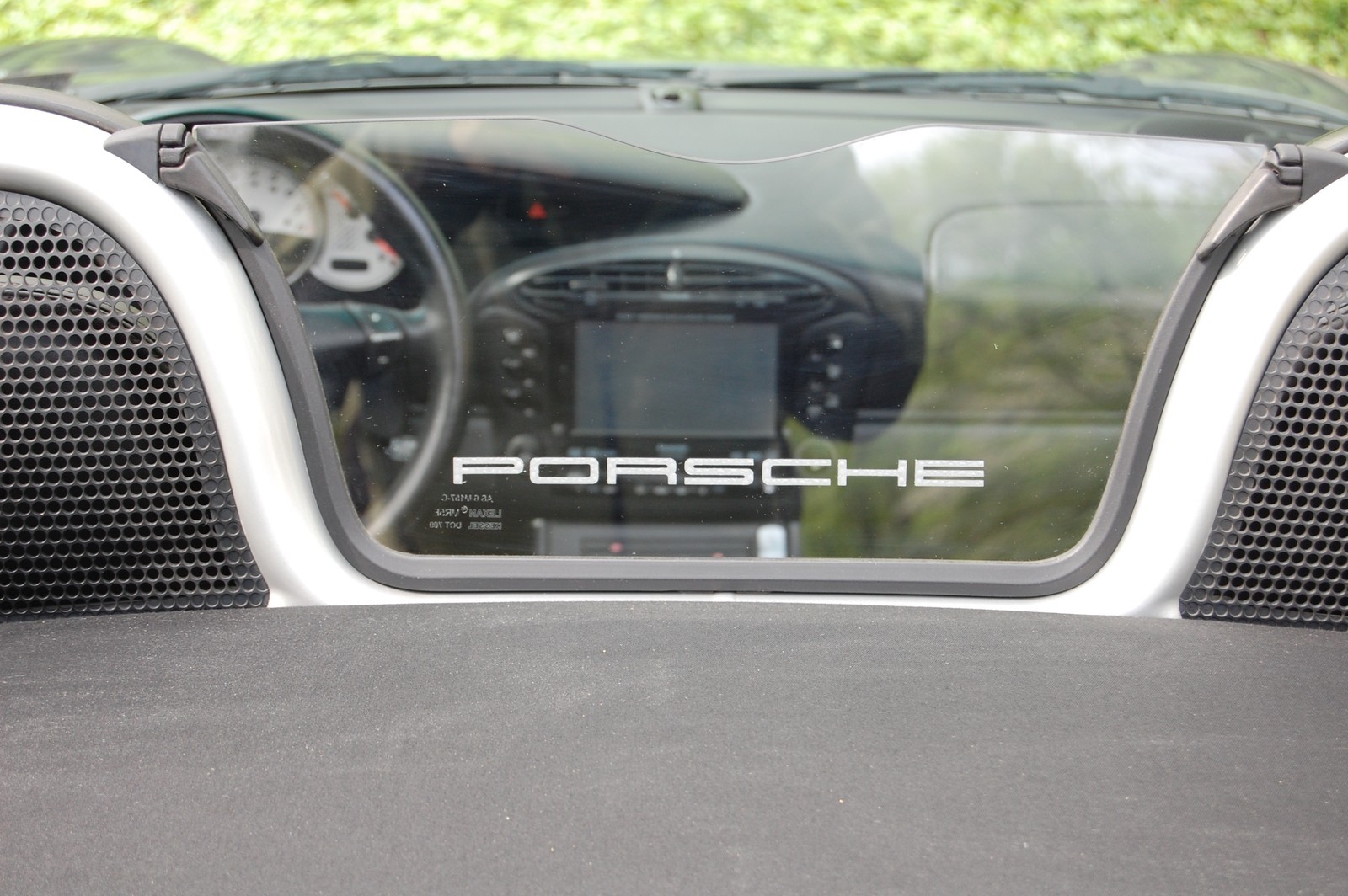 Porsche Boxster Boxster S 986 987 981 Windscreen Etched Glass Decal ...