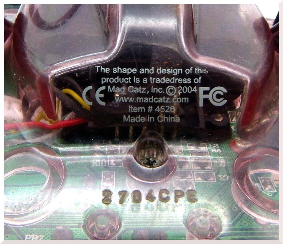 Purple Pink Clear Red Mad Catz Third Party Xbox Controller #4526 | eBay