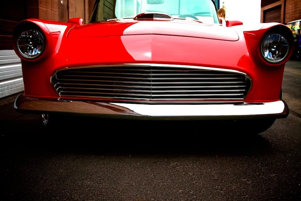 T Bird Car Front