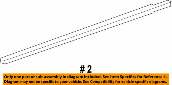 75710-42040 Toyota Moulding assy, front door belt, rh 7571042040, New ...