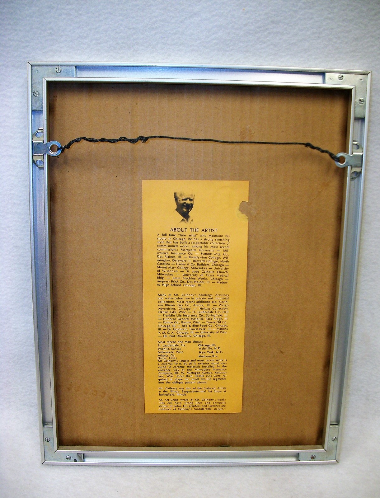 Edward Cathony Framed Signed Watercolor Print - Old Water Tower | eBay