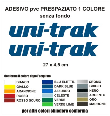 Kit adesivi UNI TRAK KAWASAKI forcellone enduro uni-trak stickers decal ...