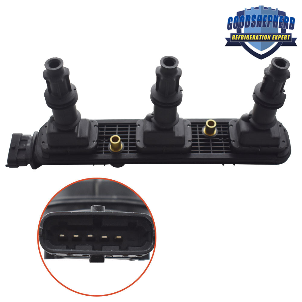 Ignition Spark Coil Pack Black For Chevrolet Vectra Cadillac Catera CTS ...