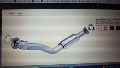 Megaflow converter pipe 23520 for 98 Olds Cutlass new still in box ...