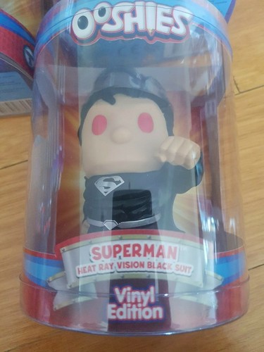 Ooshies Vinyl Edition Dc Comics Series 2 superman heat ray vision black ...