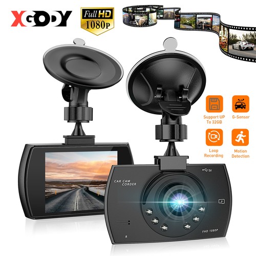 Single Dash Camera Front 1080P HD Car DVR Video Recorder G-sensor Loop ...