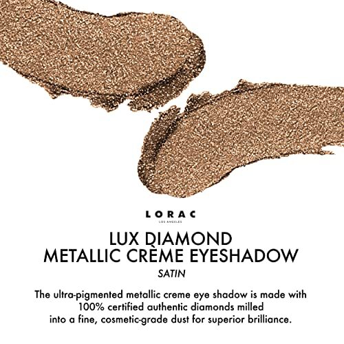 LORAC Lux Diamond Crème Eye Shadow | Metallic Shimmer Eyeshadow Powder ...