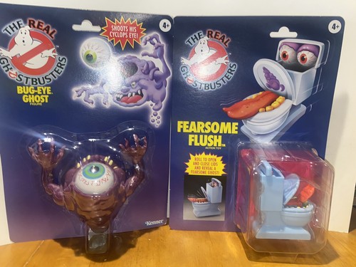 THE REAL GHOSTBUSTERS BUG-EYE GHOST & FEARSOME FLUSH HASBRO 2021 NEWEST ...